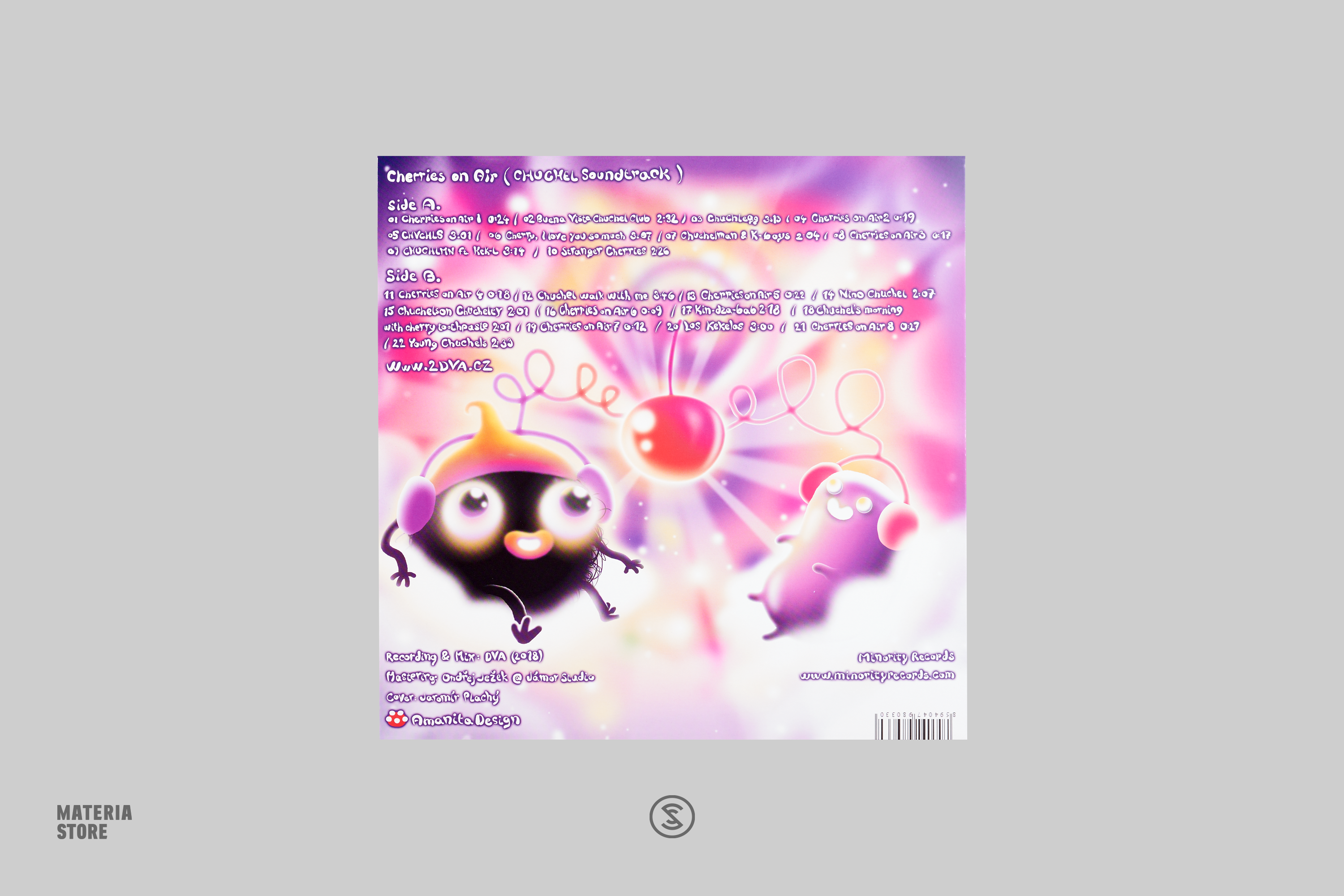 Cherries On Air (Chuchel Original Game Soundtrack) - DVA (1xLP Vinyl R
