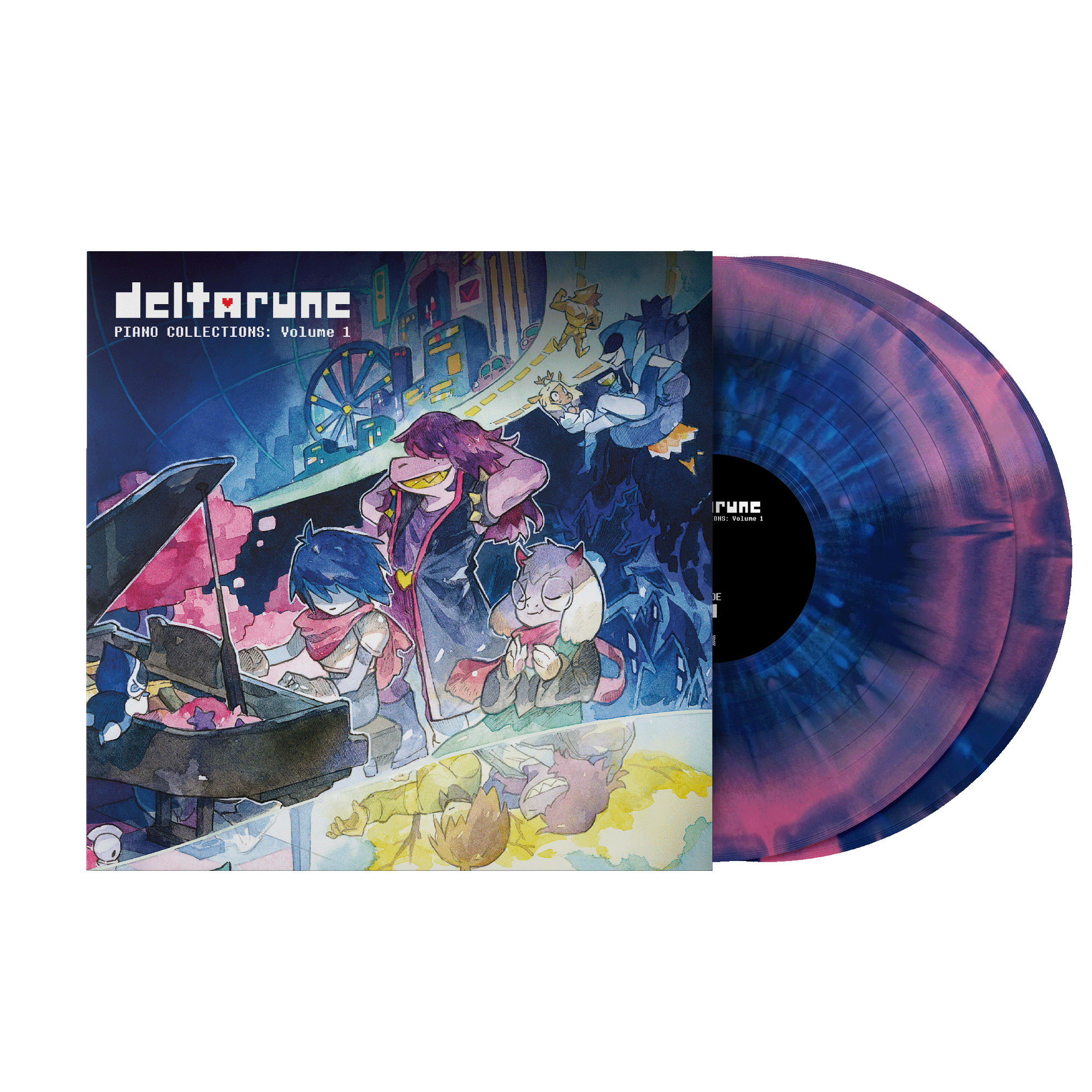DELTARUNE Piano Collections, Volume 1 (2xLP Vinyl Record) [Dark World