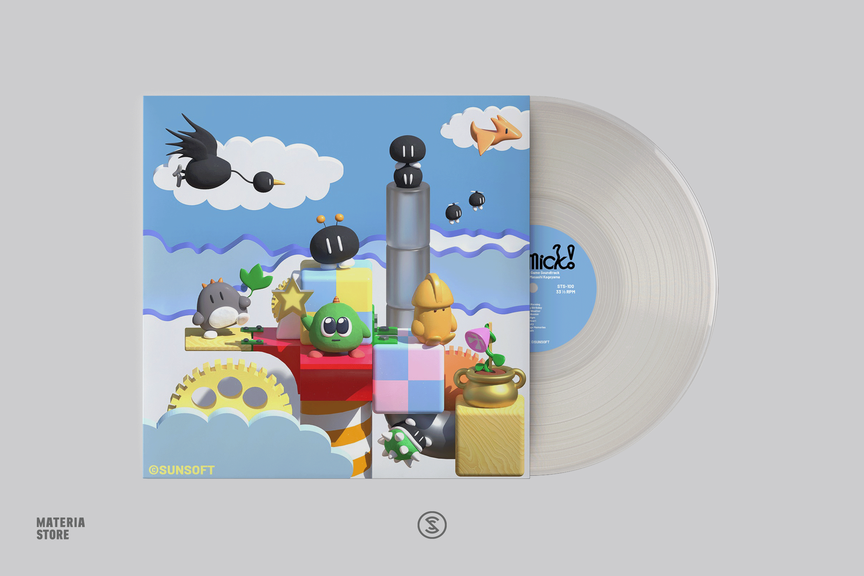 GIMMICK (Original Video Game Soundtrack) - Masashi Kageyama (1xLP Viny