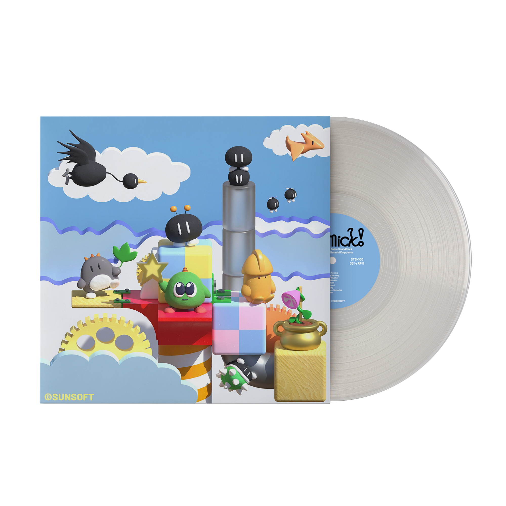 GIMMICK (Original Video Game Soundtrack) - Masashi Kageyama (1xLP Viny