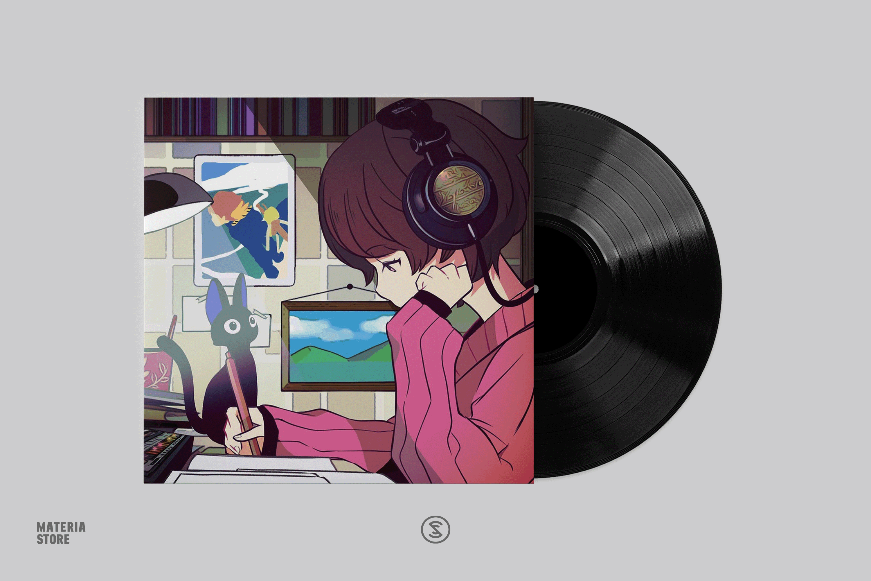 LoFi Ghibli 2 - Grey October Sound (1xLP Vinyl Record)