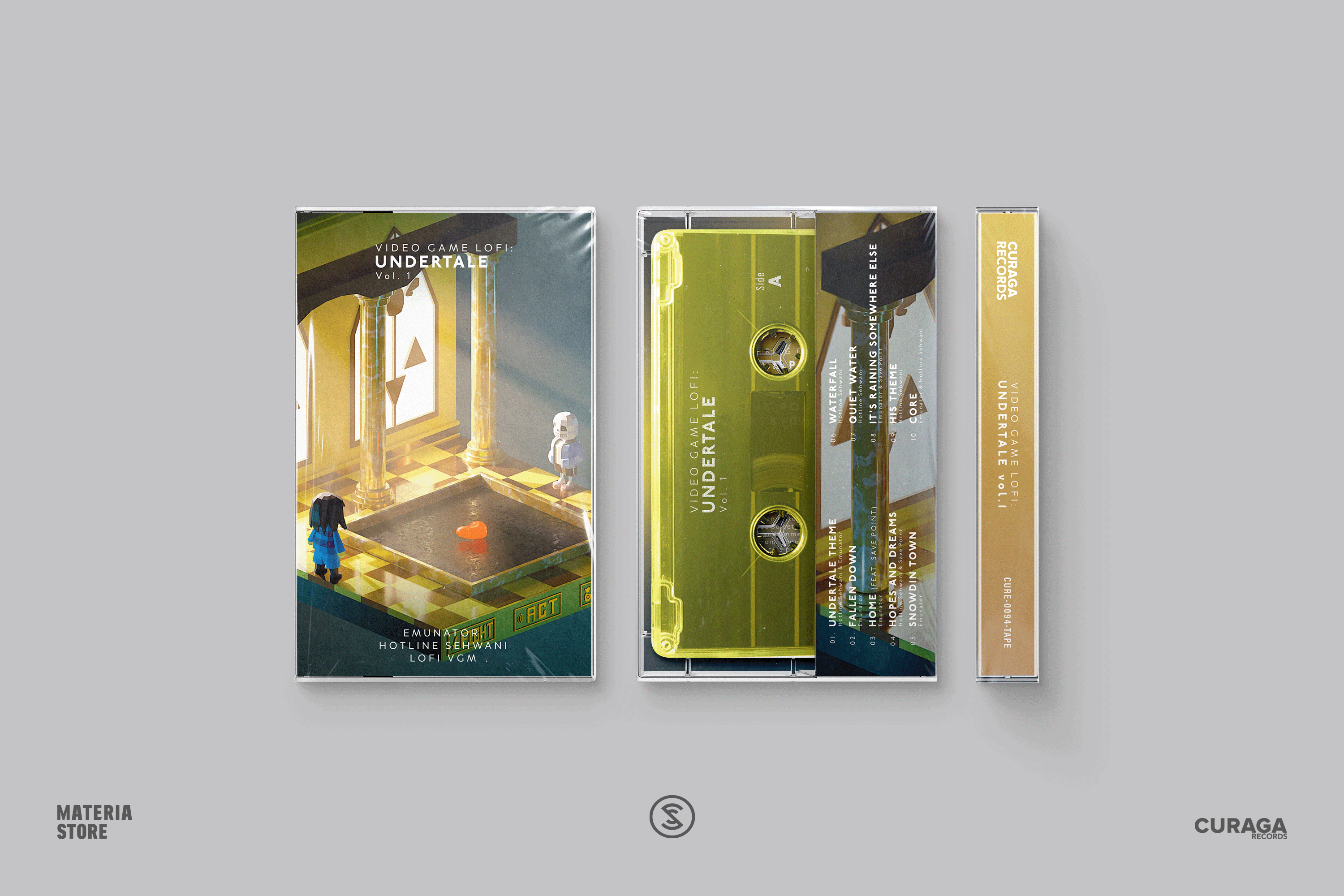 Video Game LoFi: Undertale Vol. 01 (Cassette Tape)