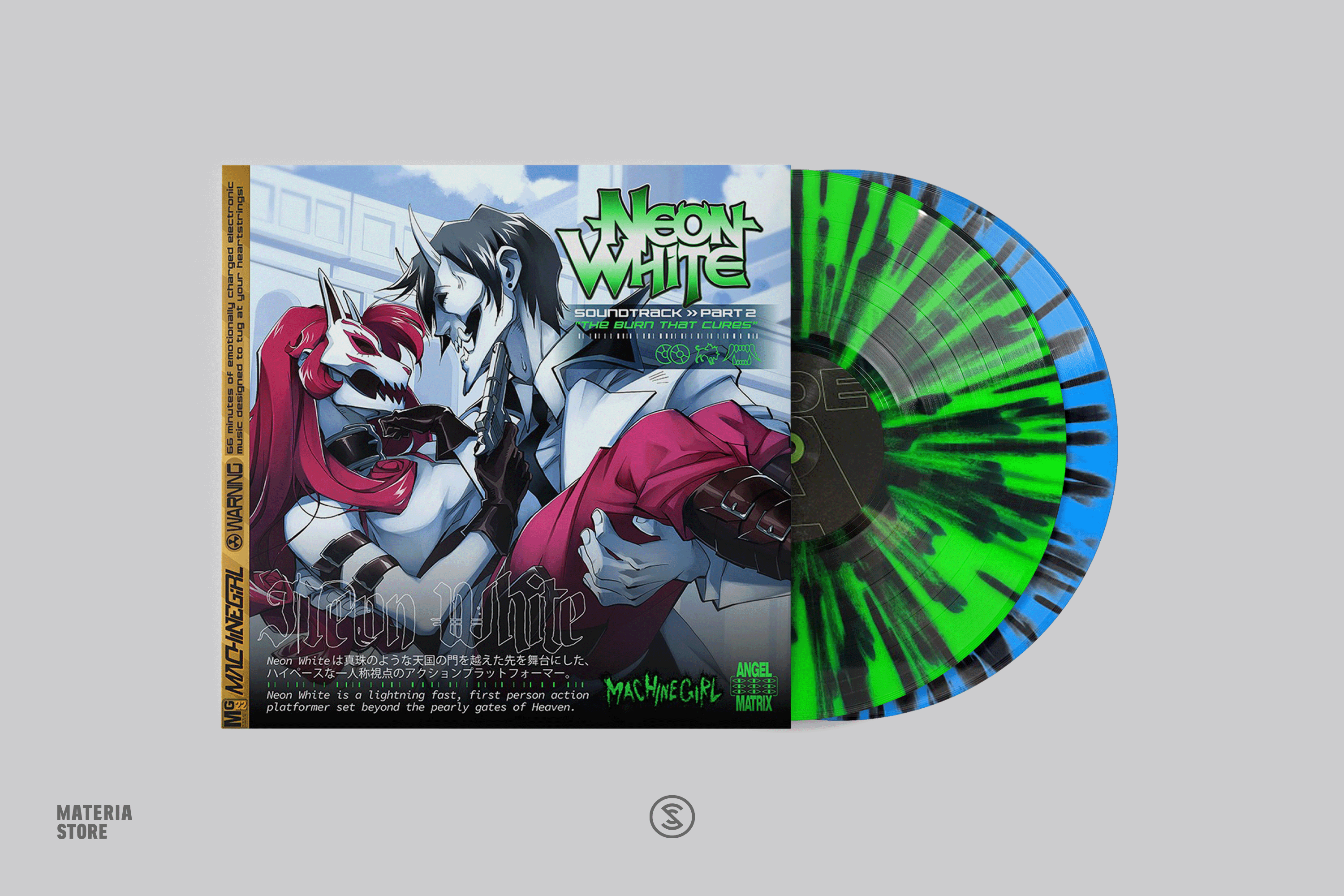 Neon White Soundtrack Part 2 "The Burn That Cures" - Machine Girl (2xL