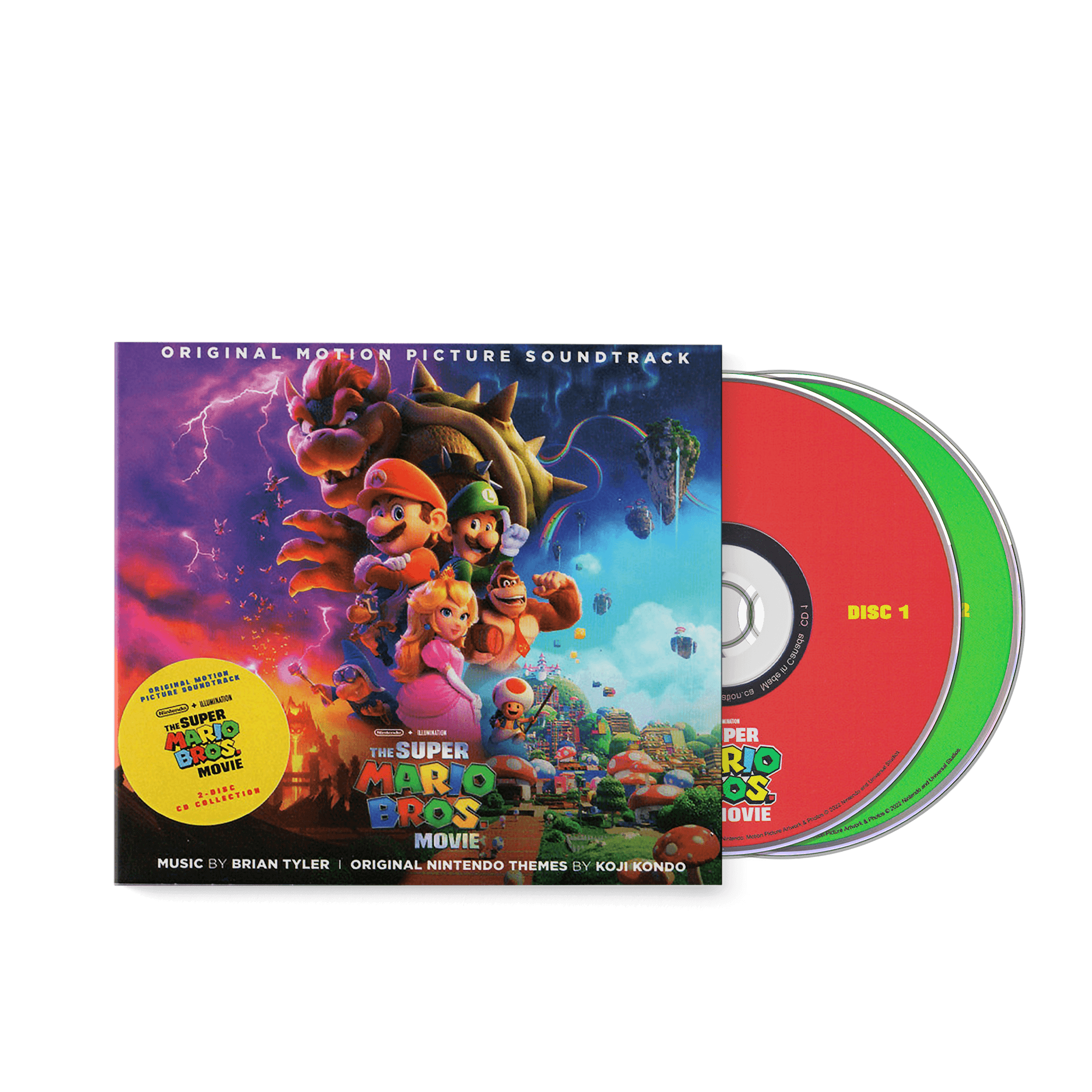 The Super Mario Bros. Movie (2x Compact Disc)