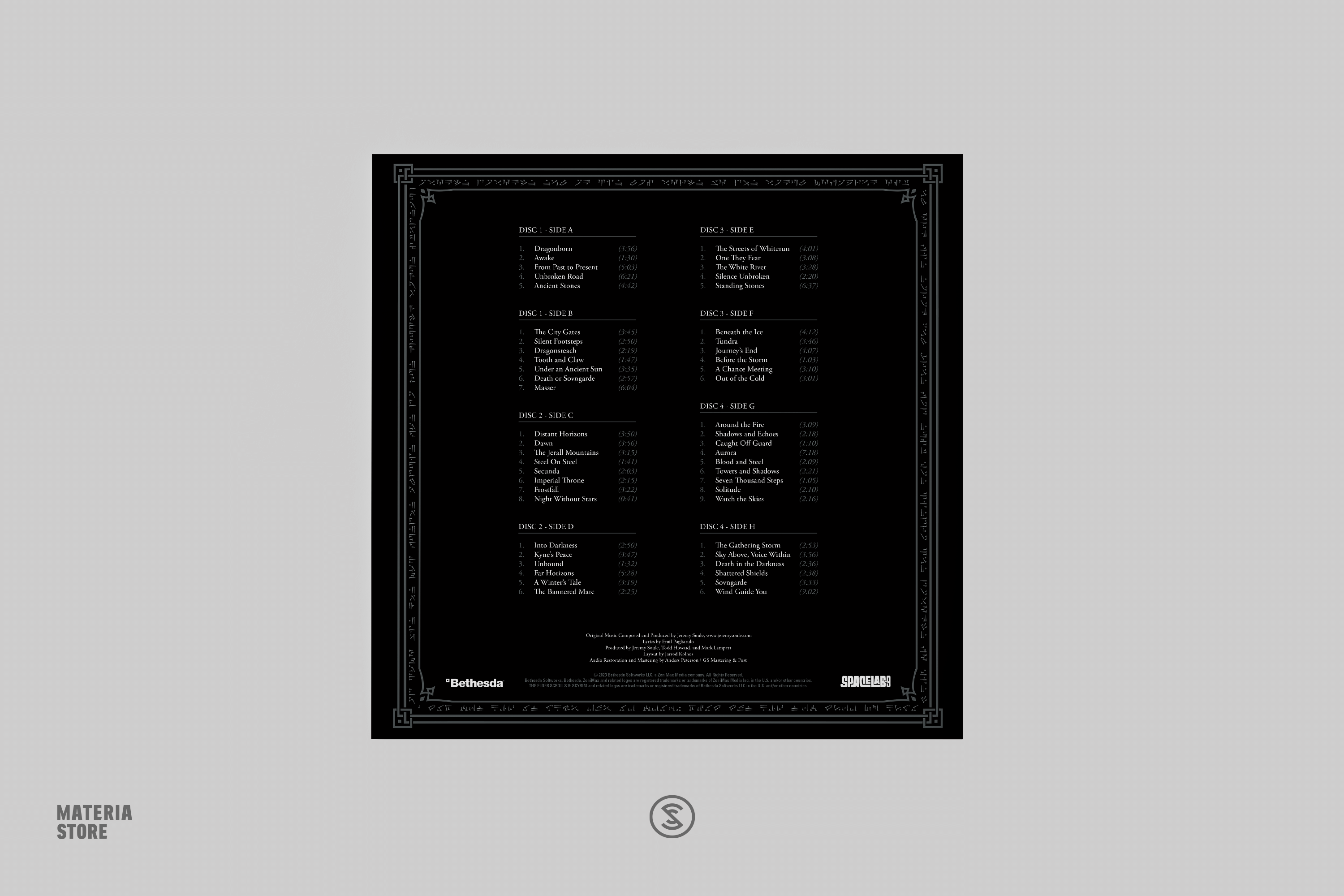 The Elder Scrolls V: Skyrim – Ultimate Edition - Jeremy Soule (4xLP Vi