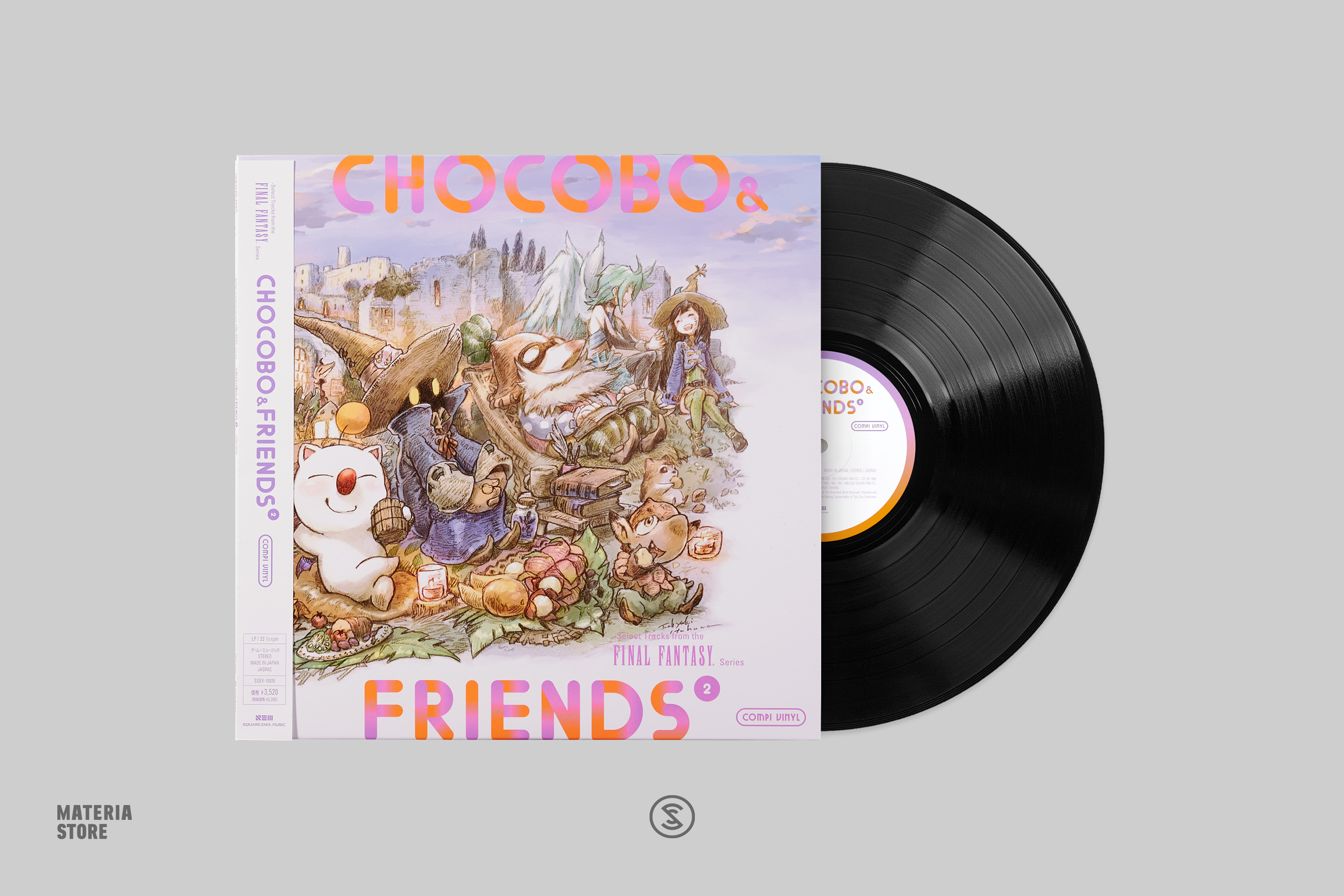Chocobo and Friends: Select Tracks from the Fantasy Series Compi SET