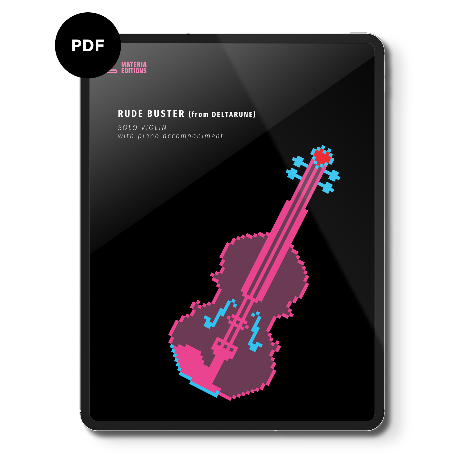 Rude Buster (from DELTARUNE) (for Solo Violin with Piano Accompaniment