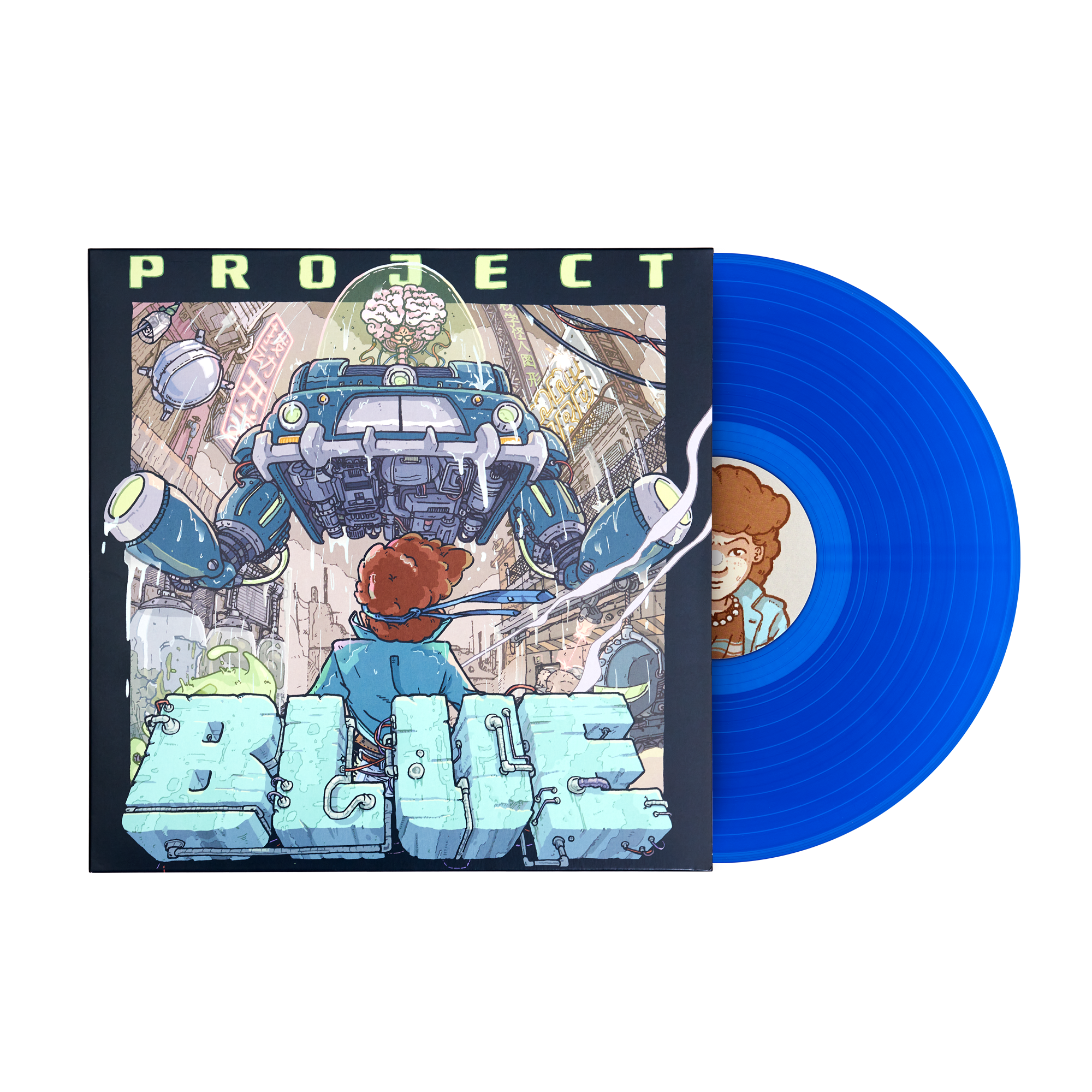 Project Blue (Original Soundtrack) - toggle switch (1xLP Vinyl Record)