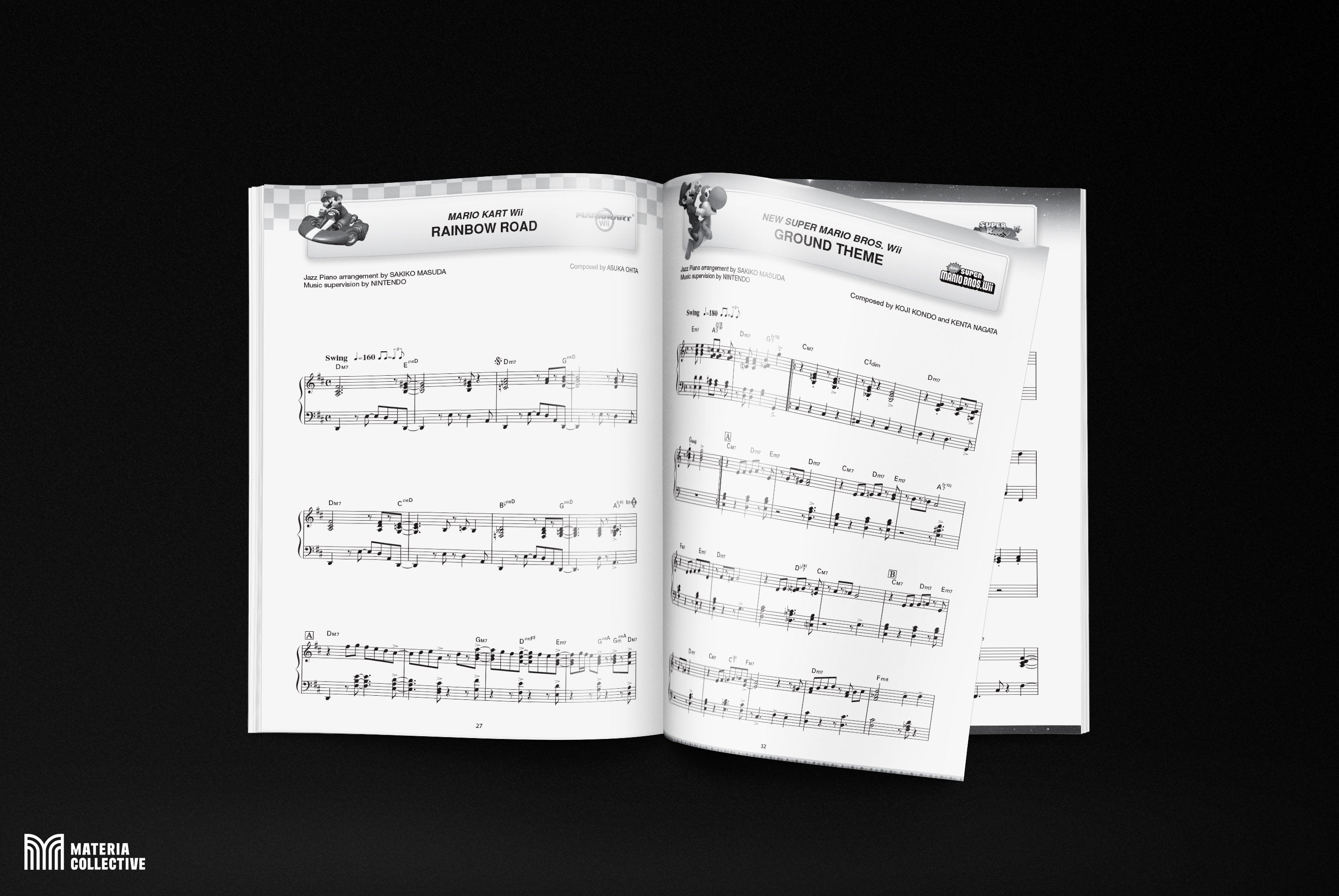 Super Mario™ Jazz Piano Arrangements (Sheet Music Book)