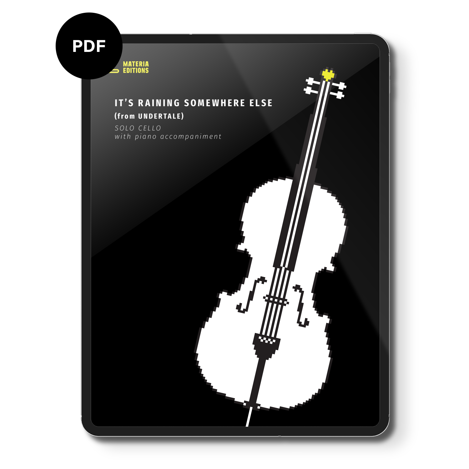 It's Raining Somewhere Else (from UNDERTALE) (for Solo Cello with Pian